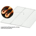 Capri 20" x 20" Stainless Steel Cooking Grid Grate Square BBQ Grill Net ...