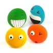HOLYSTEED Small Breed Dog Chew Toy - 6pcs Non-Toxic Latex Squeaky Ball ...