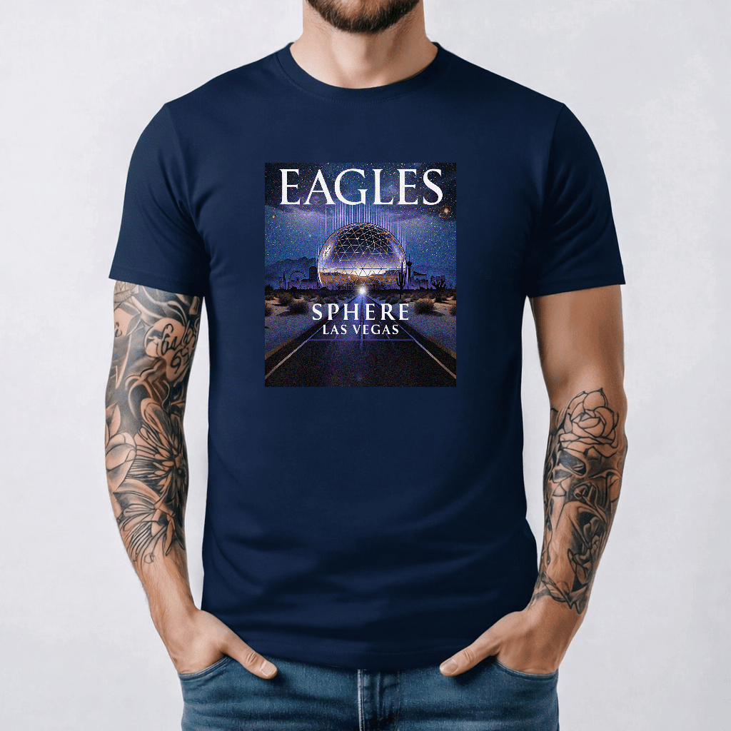 Click here for 199x Tee Las Vegas Sphere Eagles Concert Tee Unise... prices