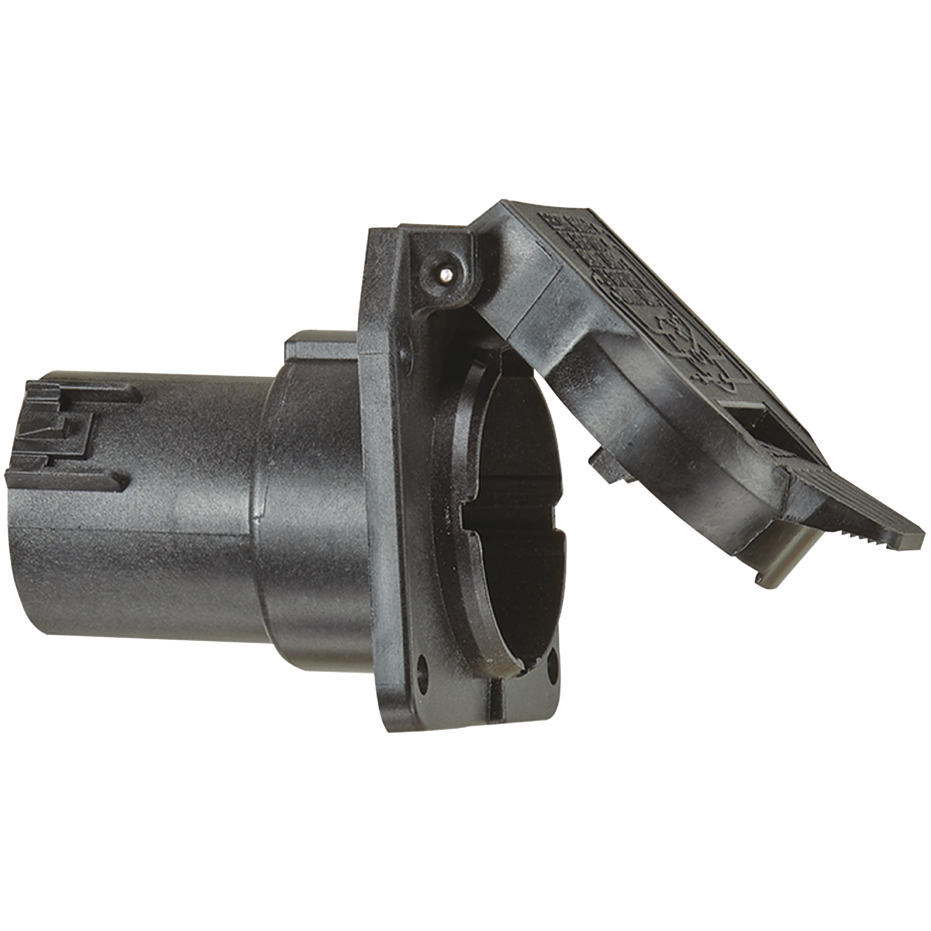 RV Designer P893 Black Pollack 7 Way RV OEM Style Socket - Walmart.com