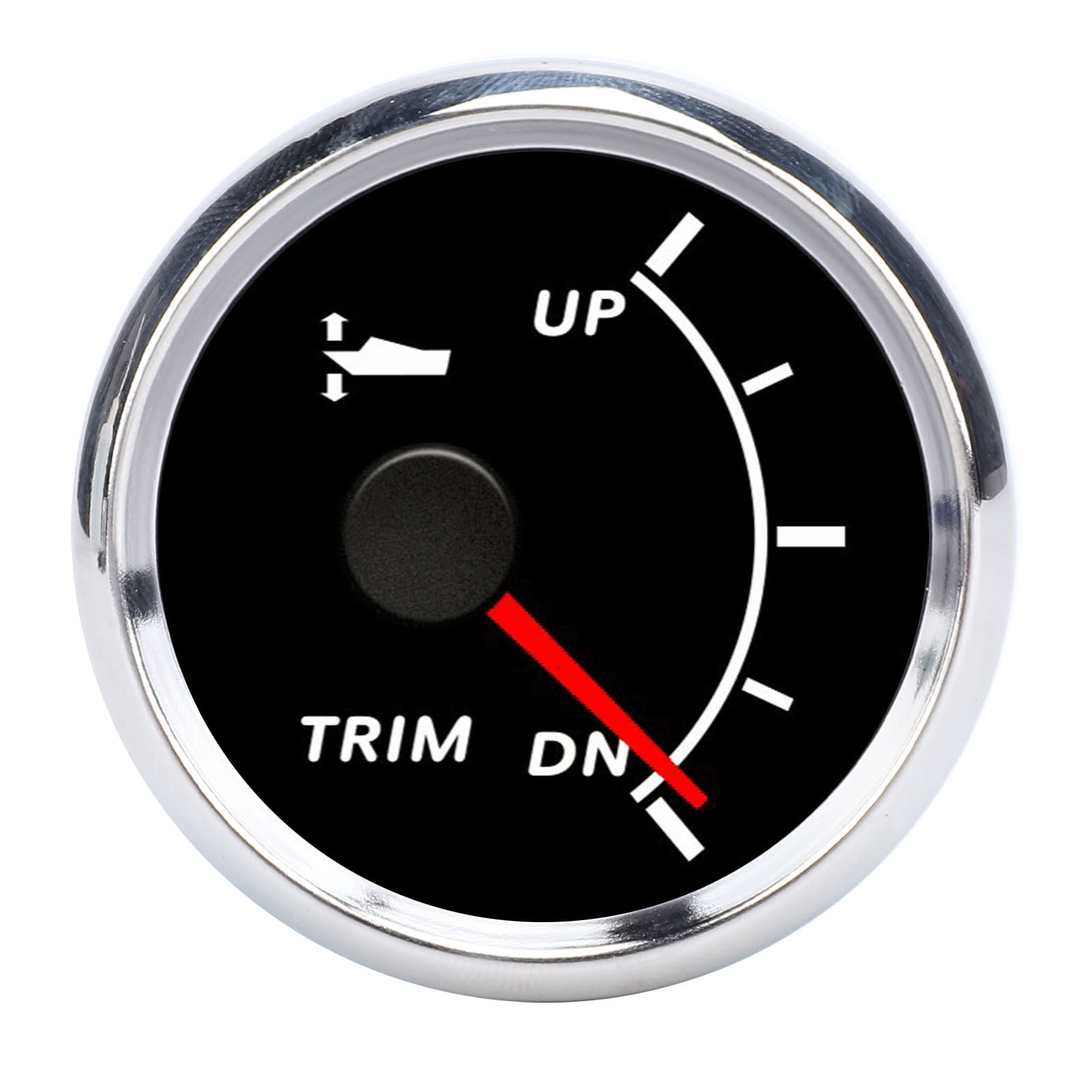 Trim Balance Meter, 52mm Long Lifespan Pointer Display Boat Trim Gauge ...