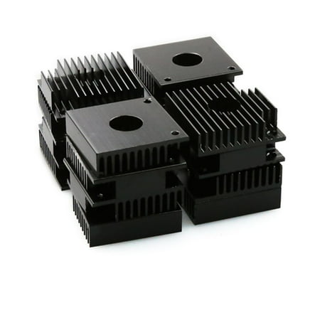 3Pcs Universal Aluminum Frame Extruder Heat Dissipation Block Heat Sink ...