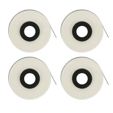 Label Tape,4 Roll Label Maker Label Tape Replacement Label Maker Tape ...