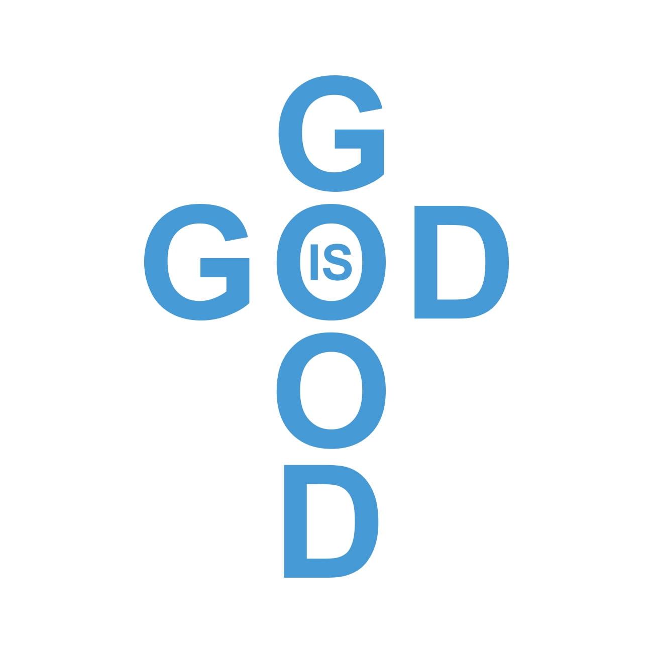 God is Good Sticker Decal Die Cut - Self Adhesive Vinyl - Weatherproof ...
