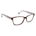 Lisa Loeb Eyeglasses Frames for Women, Spotlight 205, Grape Toffee, 55 ...