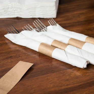 MT Products Blue Paper Napkin Bands Self Adhesive - Pack of 750 ...