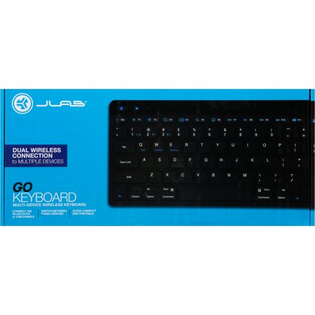 JLab Audio Go Wireless Keyboard Black Keyboards and Keyboard Protection ...