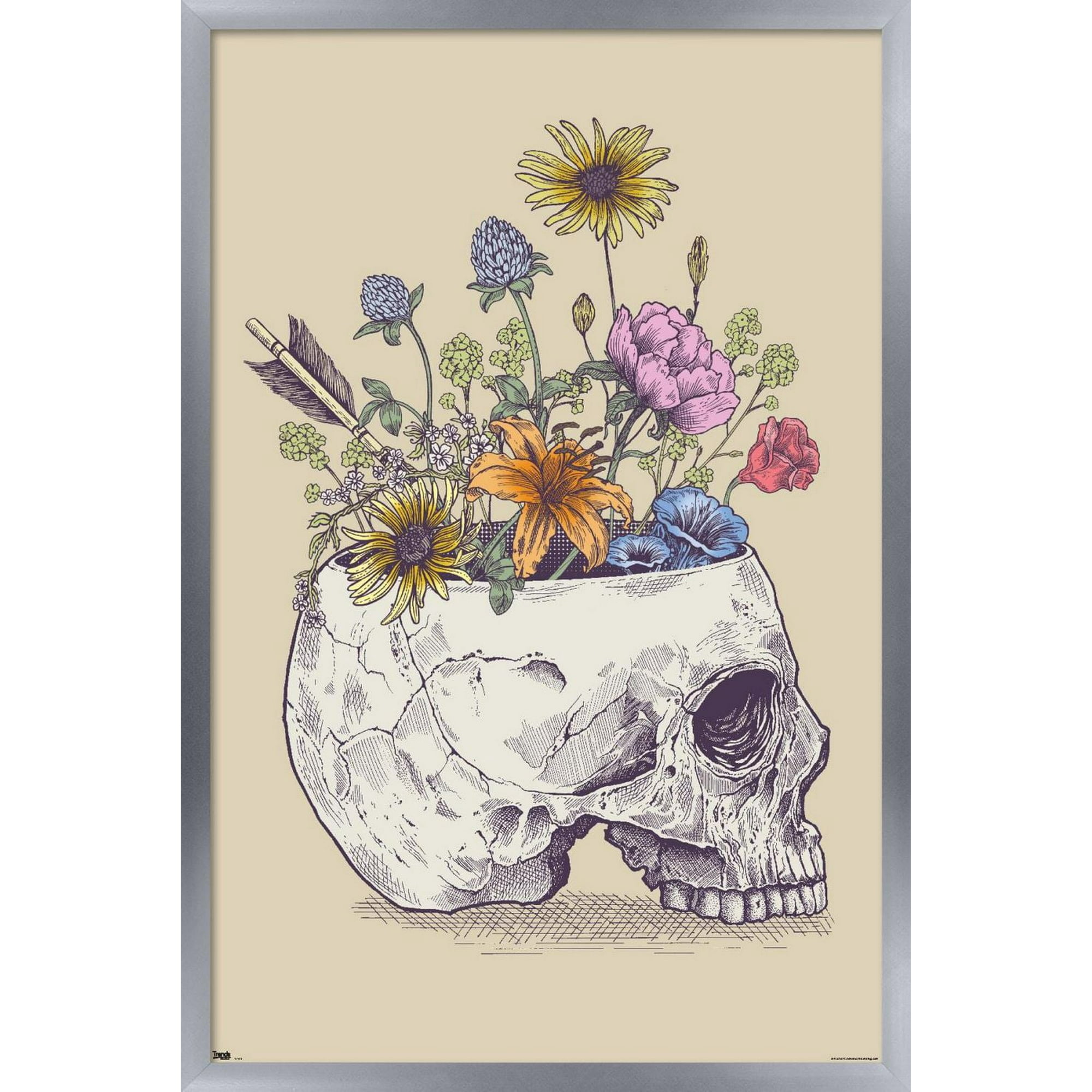 Click here for Trends International Rachel Caldwell - Flower Skul... prices