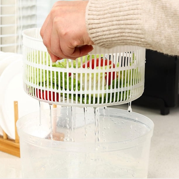 Large Salad Veggie Bowl Vegetable Washer Kitchen Tools with Handle ...