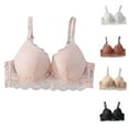 COMVALUE Push Up Bras for Women Add 2 Cups Sexy Lace Cleavage Extra ...