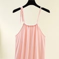 Adjustable Strap Modal Nightgown for Women Loose Pleated Cami ...
