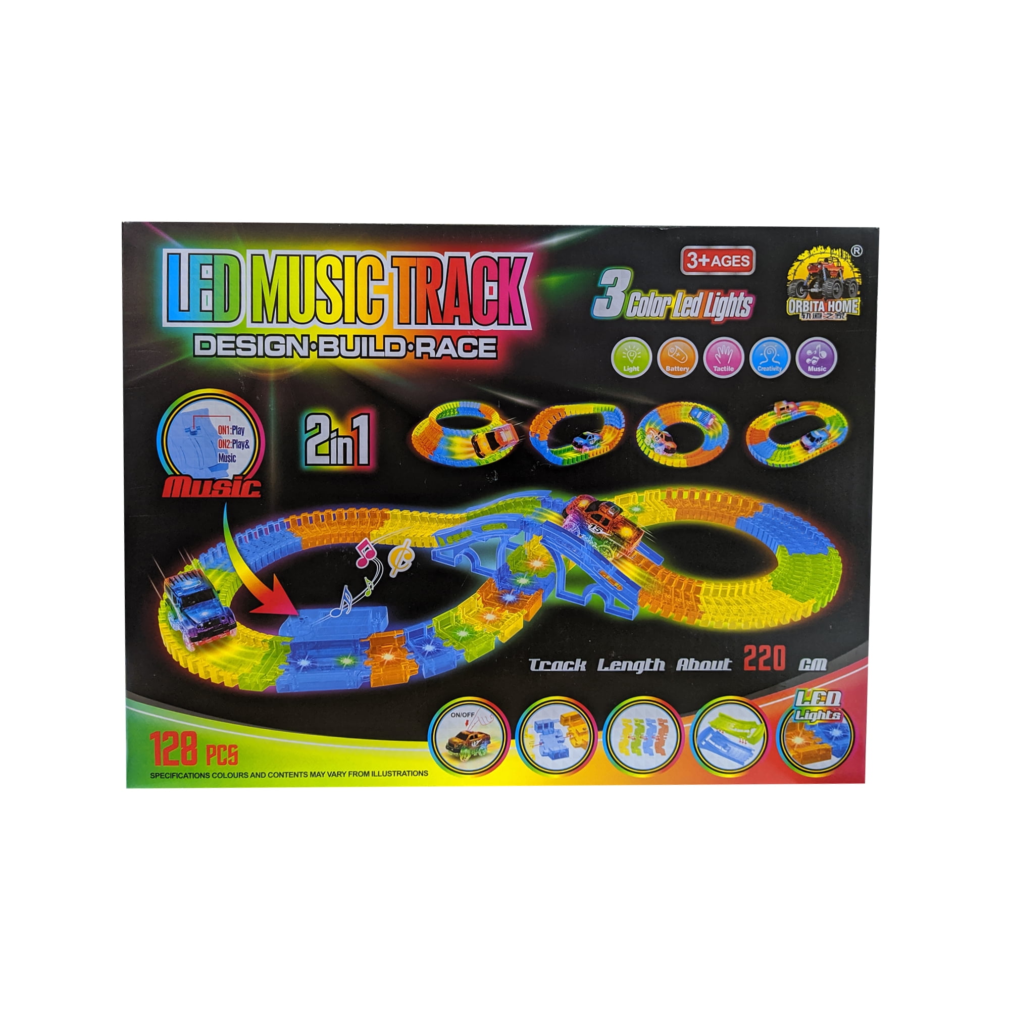 Pista con Luz y Sonido Orbita Home Con Puente | Walmart en línea