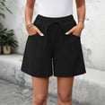 Casual Shorts For Women Drawstring Pocketed Pull On Vacation Packing ...