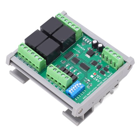 Relay Module, Hardware Reset Function 9600 BPS Default DC 12V Relay Board For Equipment ...