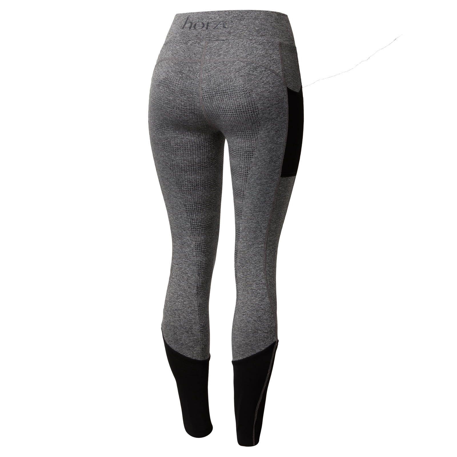 Horze Selena Womens Sporty Riding Tights with Mesh Lower Leg - Walmart.com