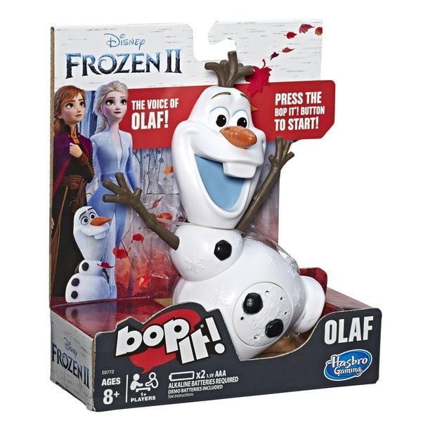 Bop It! Disney Frozen 2 Olaf Edition Electronic Game for Kids Ages 8 ...