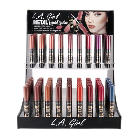 L.A. GIRL Metal Liquid Lipstick Display Set 216 Pieces | Walmart Canada