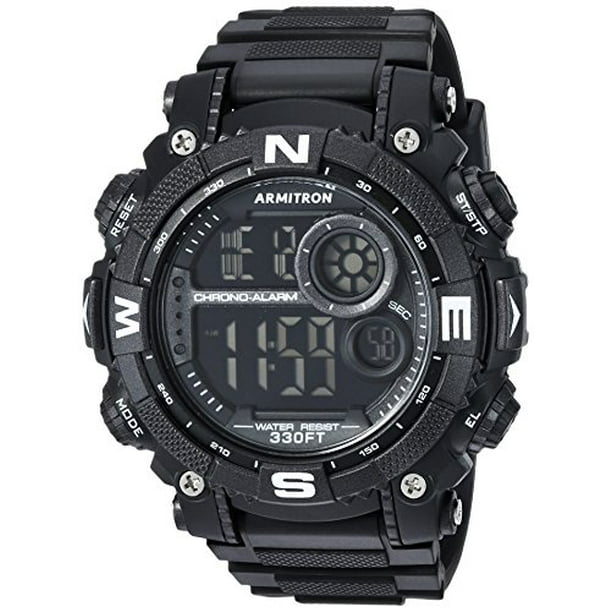 Armitron - Armitron Sport Men's 40/8284BLK Digital Chronograph Black ...