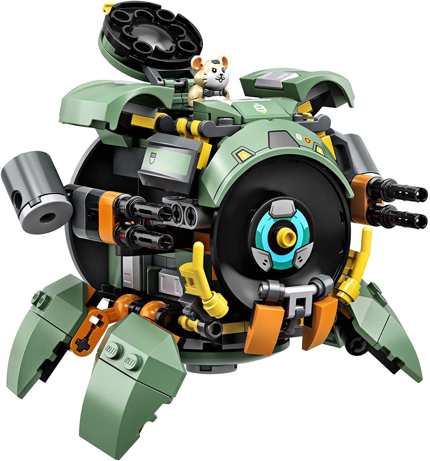 Kit de construcción LEGO Overwatch Wrecking Ball 75976, juguete ...