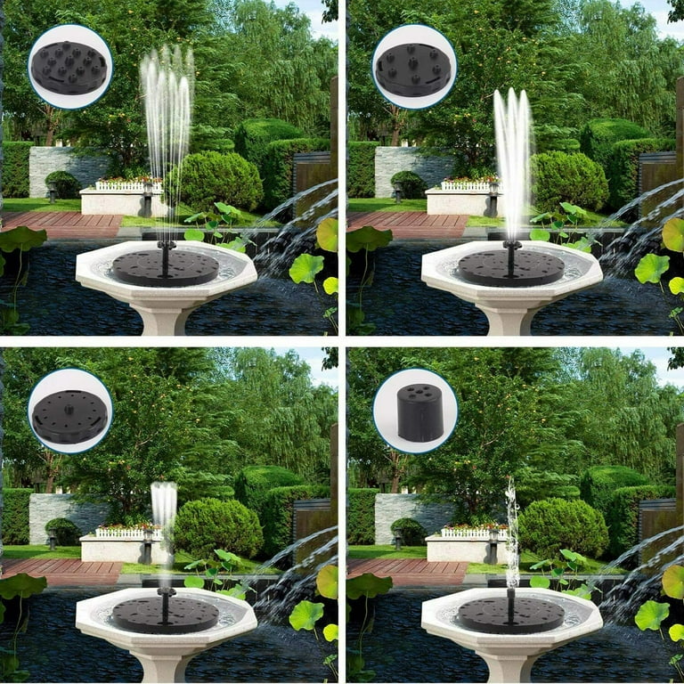 Small Solar Powered Fountains