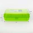 BAZIC Plastic Pencil Case, Stackable Boxes, Bright Colors, 4-Pack ...