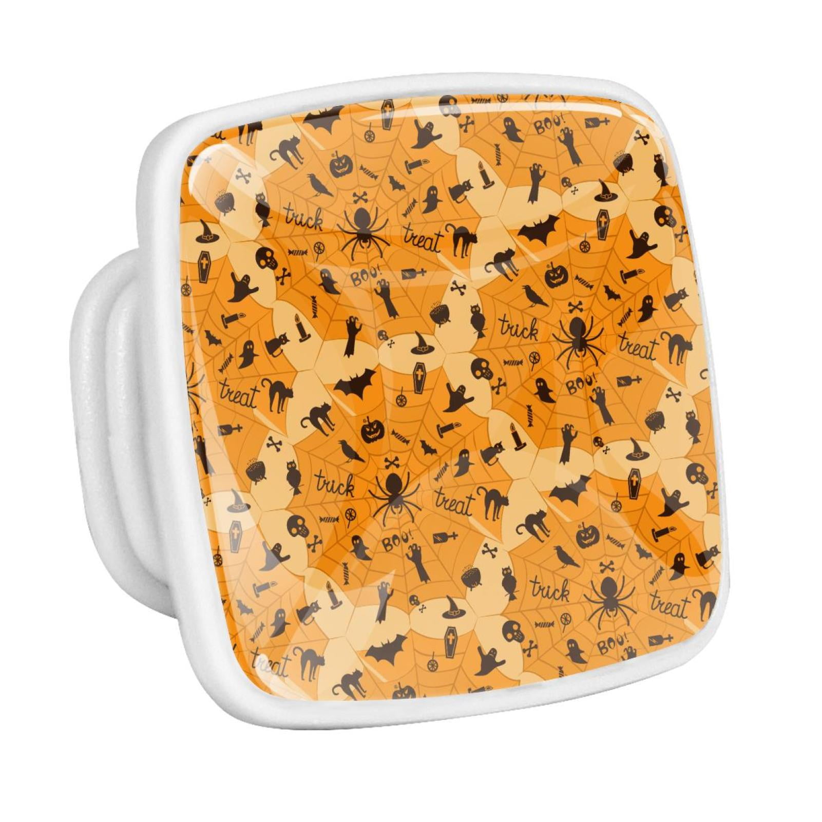 4PCS Square Cabinet Fluorescence Knob Glowing in the Dark Furniture ...