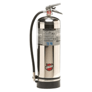 Amerex Home Fire Extinguisher, 2.5 GAL Water with Schrader Valve, Model ...