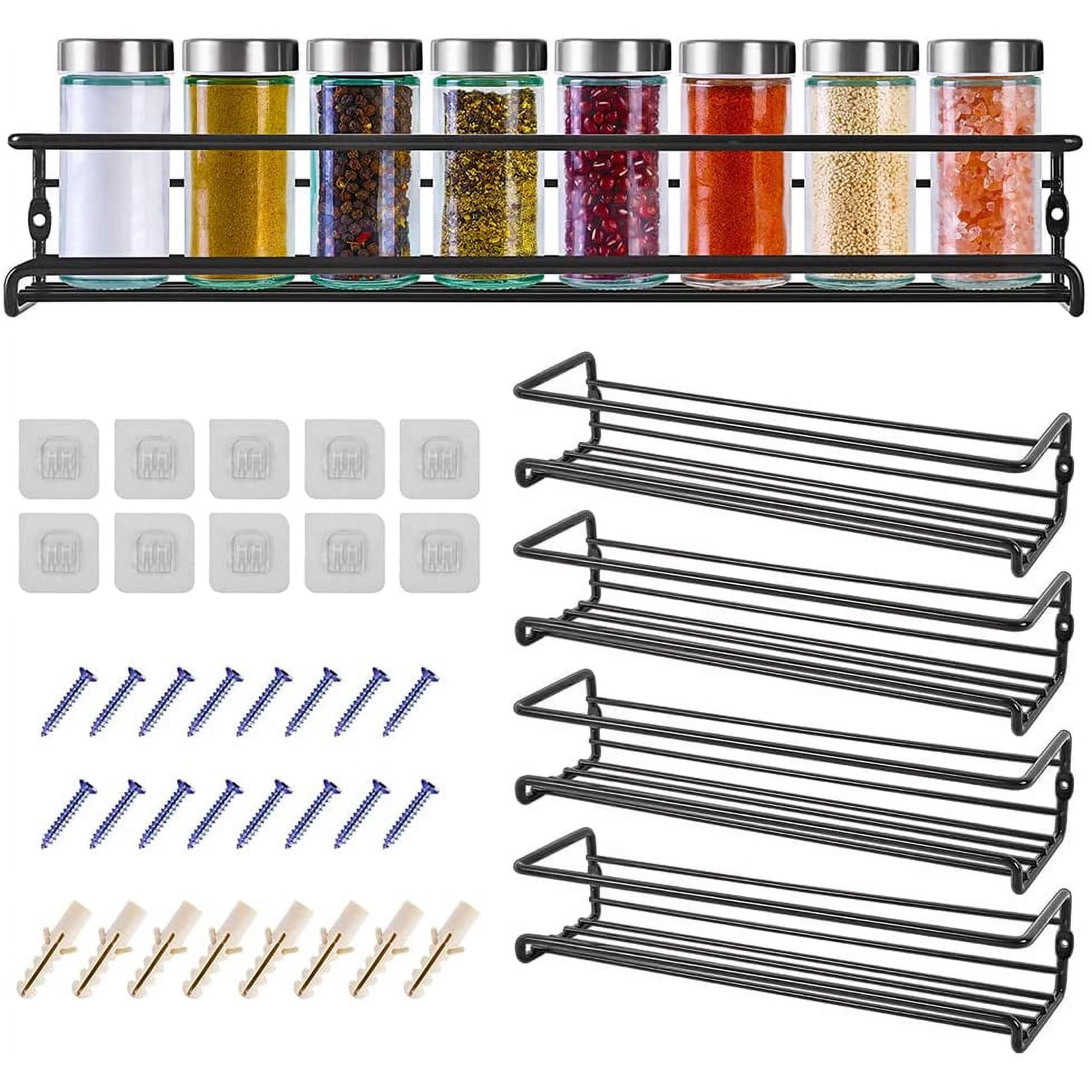 Click here for Reiche Metal Wall-Mounted Spice Rack  4 Pcs Wall-M... prices
