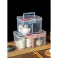 Multifunctional Tea Set Storage Box Outdoor Portable Tea Cup Tea Set ...