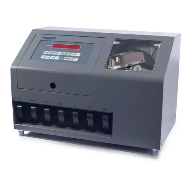 Ribao Technology CS-600B 7-Pocket High Quality Coin Speed Counter ...