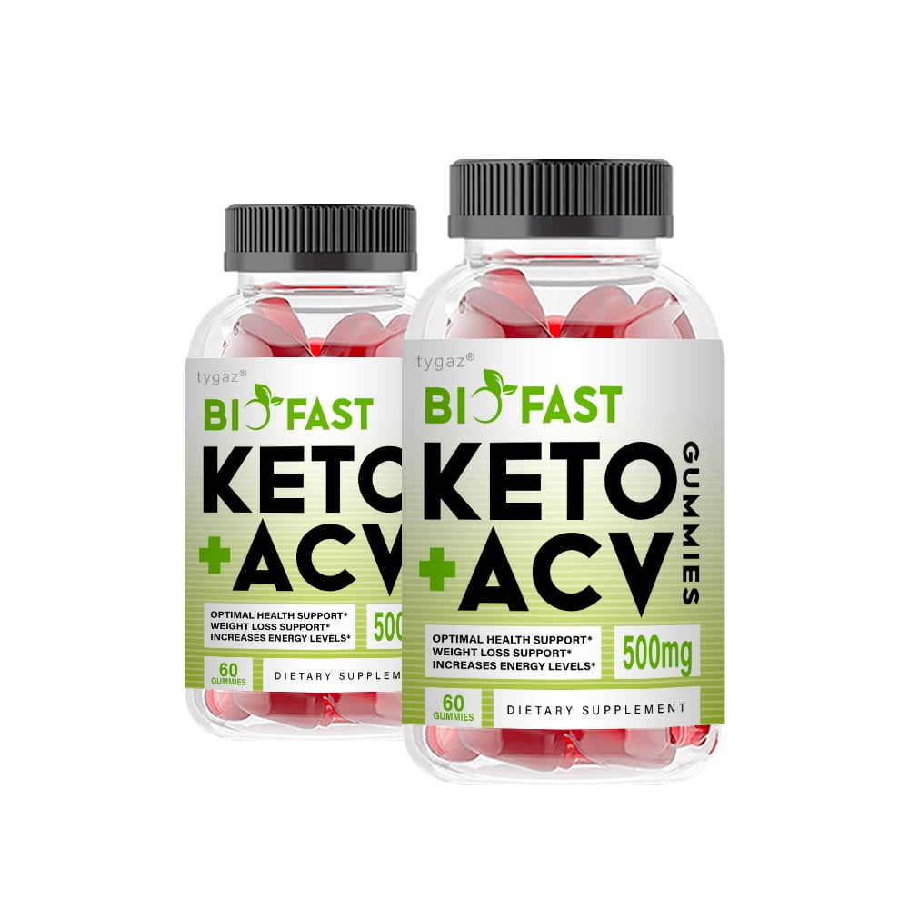 (2 Pack) Bio Fast Gummies - Bio Fast Keto Apple Cider Vinegar Gummies ...