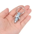 Spring Plunger with Pull Ring M10*1.5 0.79" Thread Length Pin Dia.6mm ...