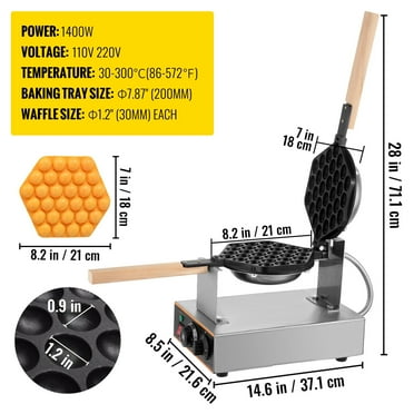 Presto Stuffler Electric Stuffed Waffle Maker, 03512 - Walmart.com