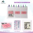 52 Week Money Saving Challenge Binder, Prefdo Reusable Budget Book with ...