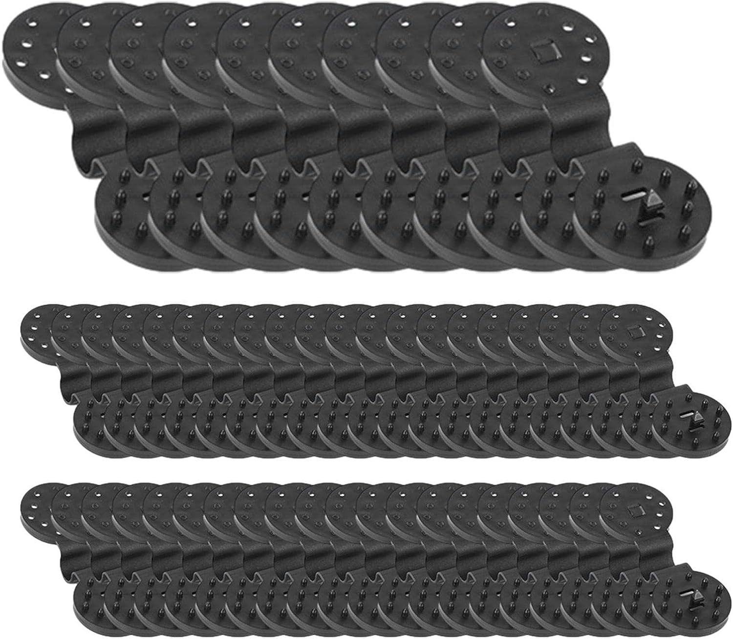 Black Shade Cloth Pla-stic Clips, Net Fixing Clips, UV Resistant Shade ...