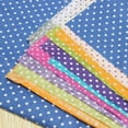 8 PCS Multi Color 25*25cm Cotton Fabric Assorted Pre-Cut Bundle DIY ...