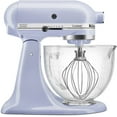 KitchenAid 5-Quart Tilt Head Stand Mixer With Flex Edge Beater Glass ...