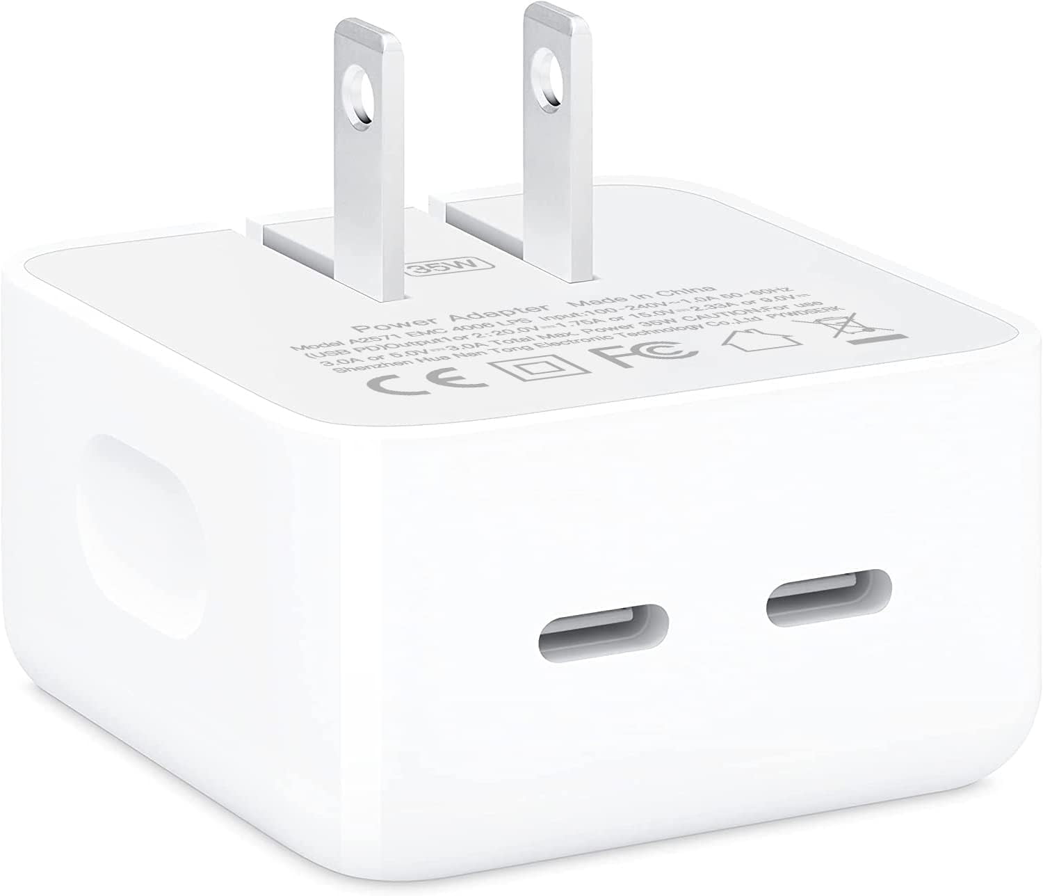 iPhone Fast Charger, 35W Type C Wall Charger Block Plug Box Power ...