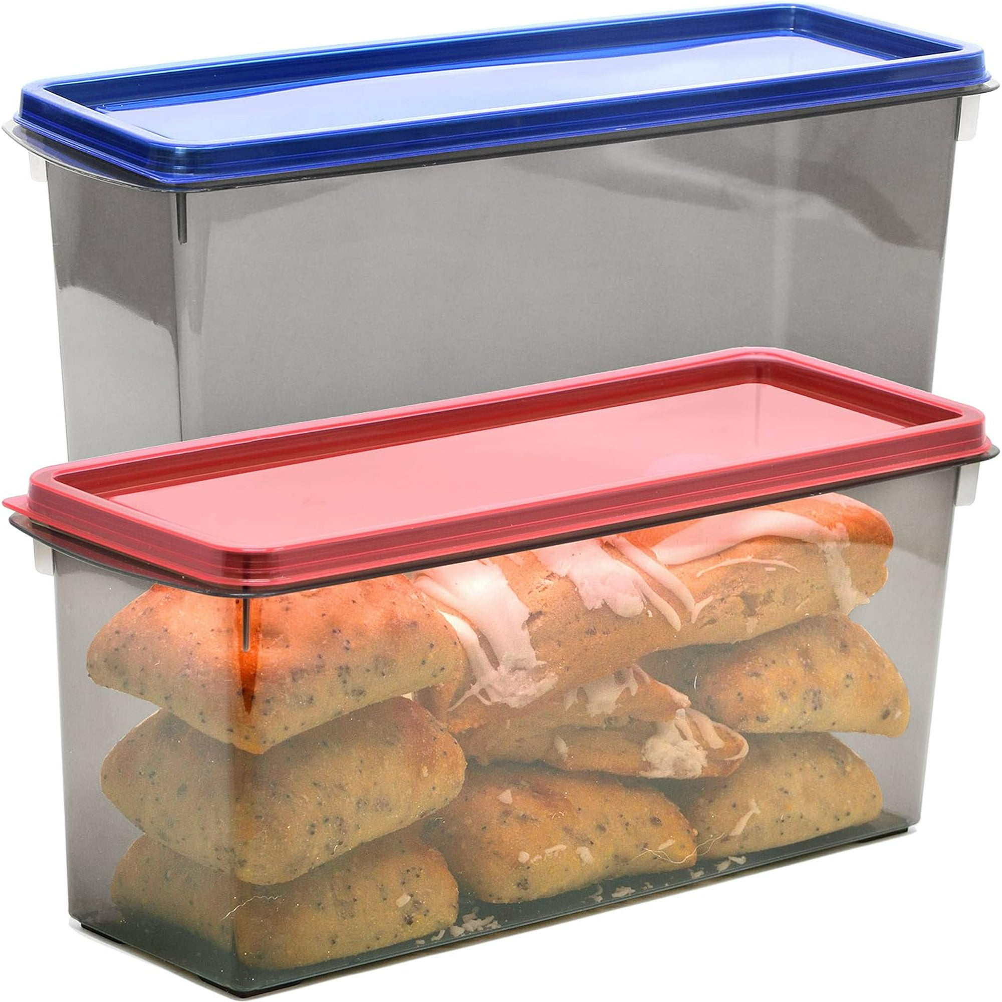 Click here for Ghsdfbb 2 Pack Plastic Bread Container  Bread Stor... prices