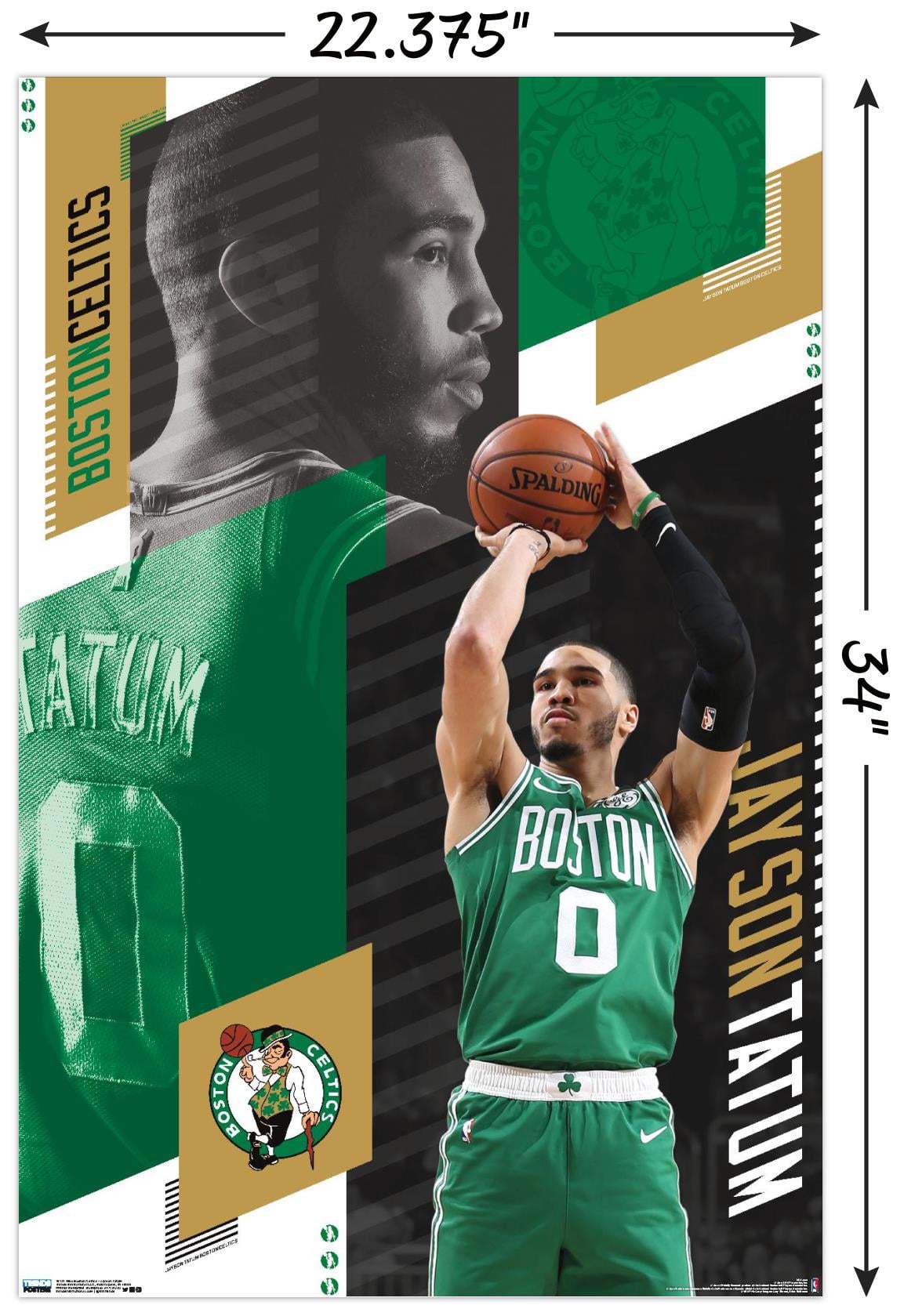 NBA Boston Celtics - Jayson Tatum 19 Wall Poster, Nepal | Ubuy