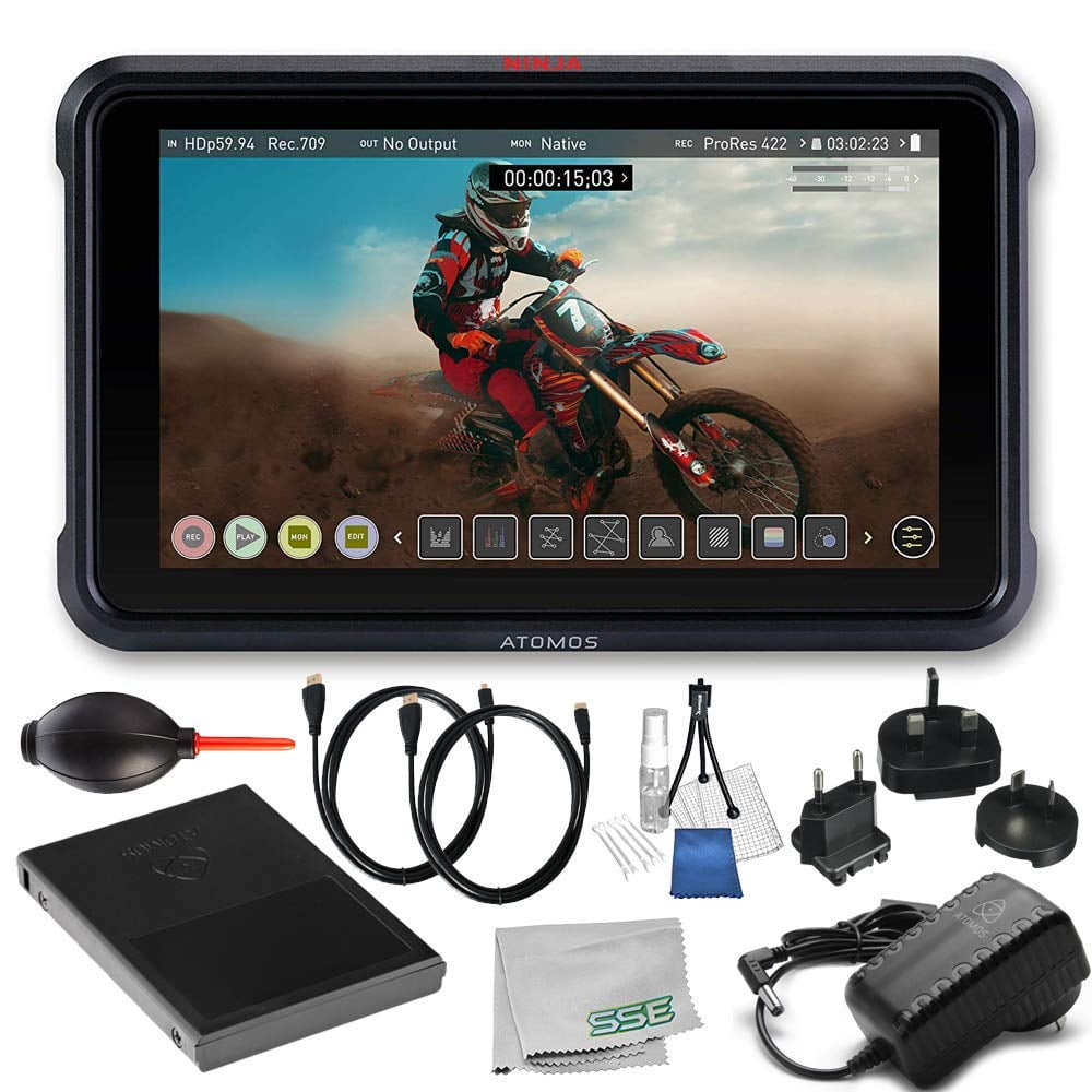Atomos Ninja V 4Kp60 10bit HDR Daylight Viewable 1000nit Portable ...