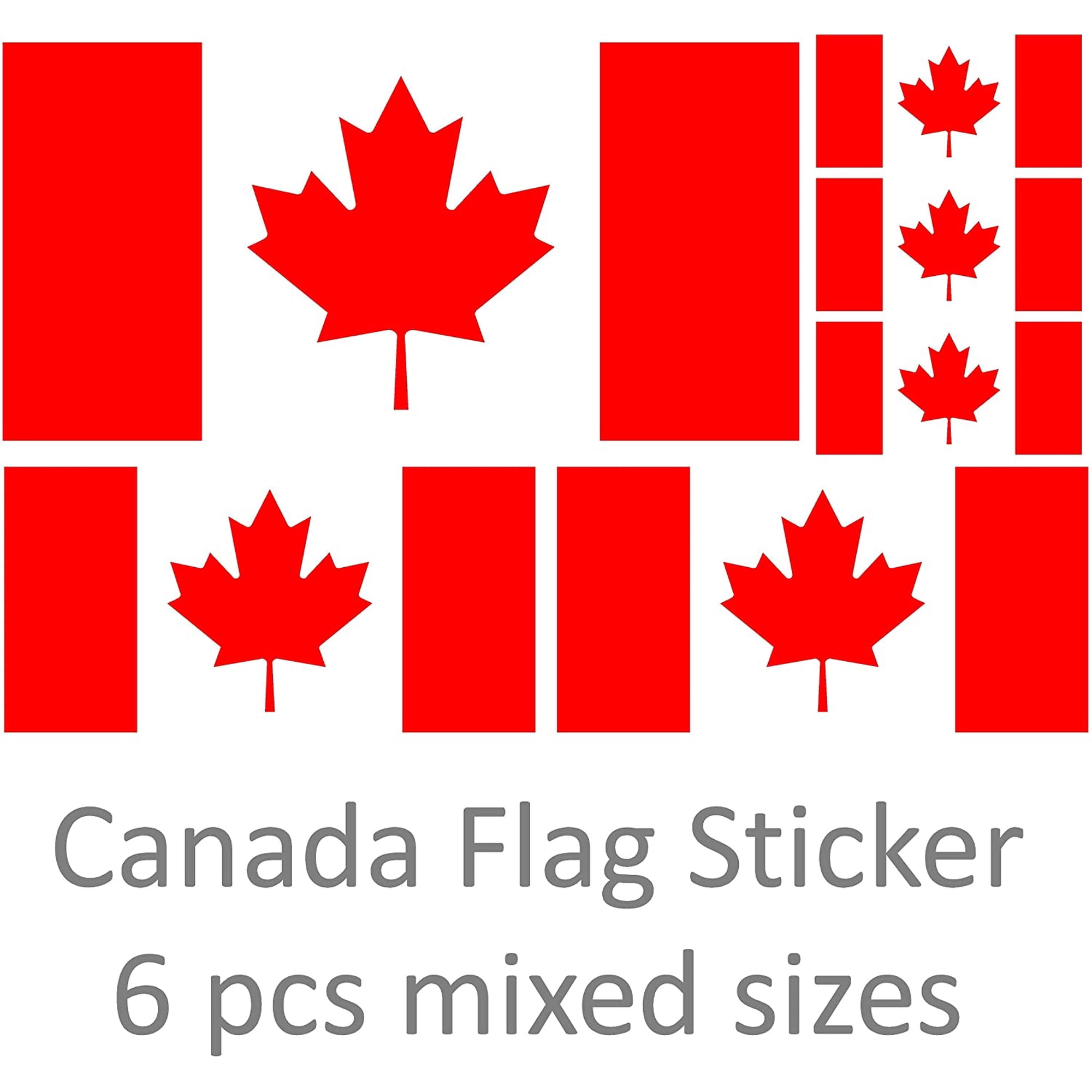 Click here for Hahdaxia Canada Flag Decal Stickers For Truck  Car... prices