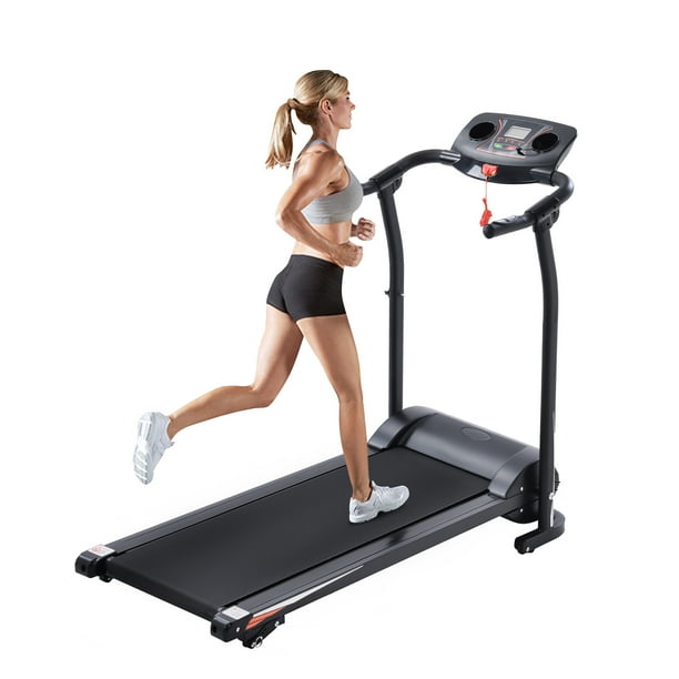 Merax 1200W 2.0HP 3 Manual Incline Electric Treadmill Folding Motorized ...
