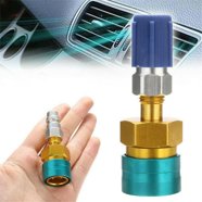 Airbrush 1/4" Female to 1/8" BSP Male Fitting Connector Adapter, Hose Compressor - Walmart.com