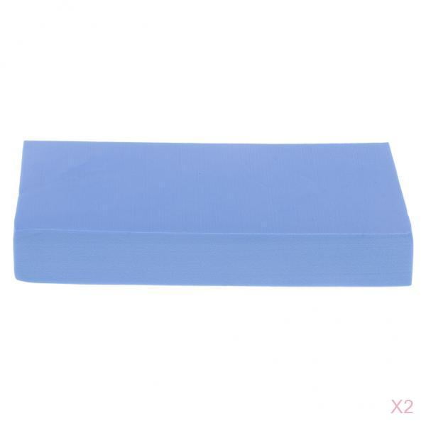 2 Pieces Paint Density Blue Sponges Synthetic Sponges Watercolor ...