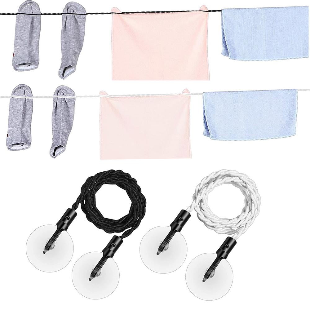 Yungwalm Clothesline Travel Washing Line Elastic Clothesline Travel ...