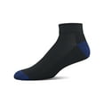Gildan Adult Men's Ankle Low Cut 12-Pack Cotton Blend Casual Socks with ...