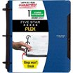 Five Star Flex 1 1/2" Hybrid NoteBinder, Black (72403) - Walmart.com