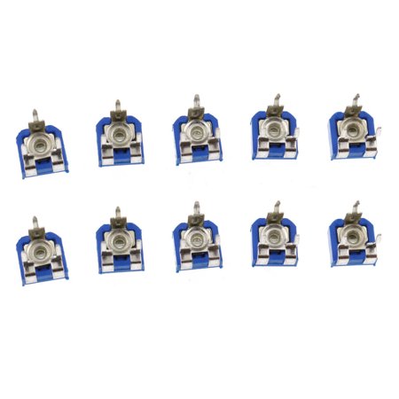100 Pieces Potentiometer Adjustment Variable Resistor Resistors Set ...