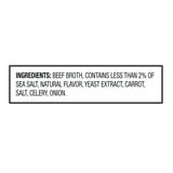 Great Value Beef Broth, Family Size 48 oz, Shelf-Stable, Low-Calorie ...